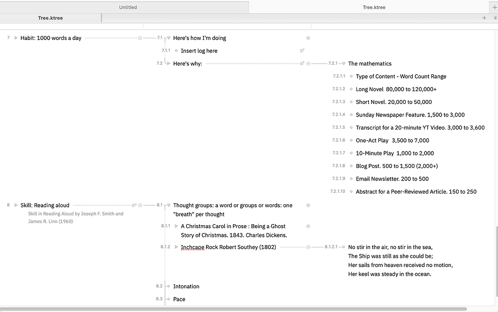 Wish: horizontal structure to documents - Plugins ideas - Obsidian Forum