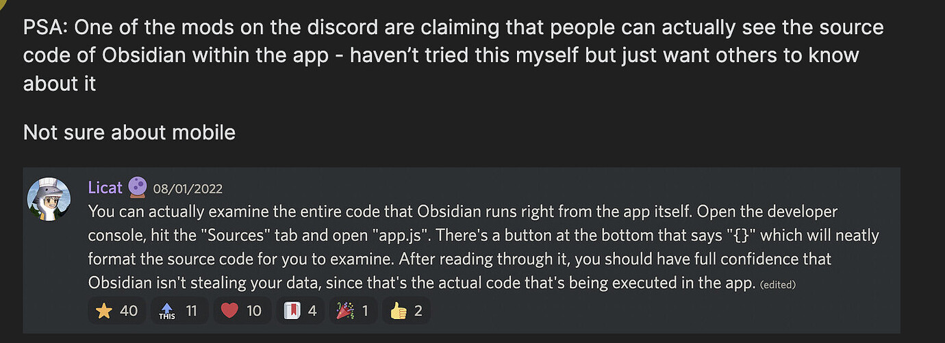 Is it true that Obsidian is already open source? - Help - Obsidian Forum