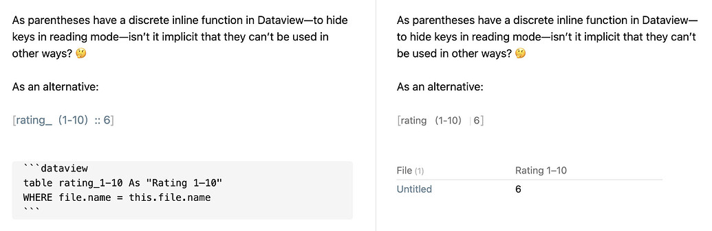 Inline fields with any characters - Help - Obsidian Forum