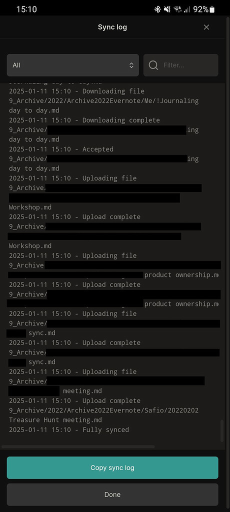 Empty Notes after running Obsidian Sync in Mobile App - Bug reports ...