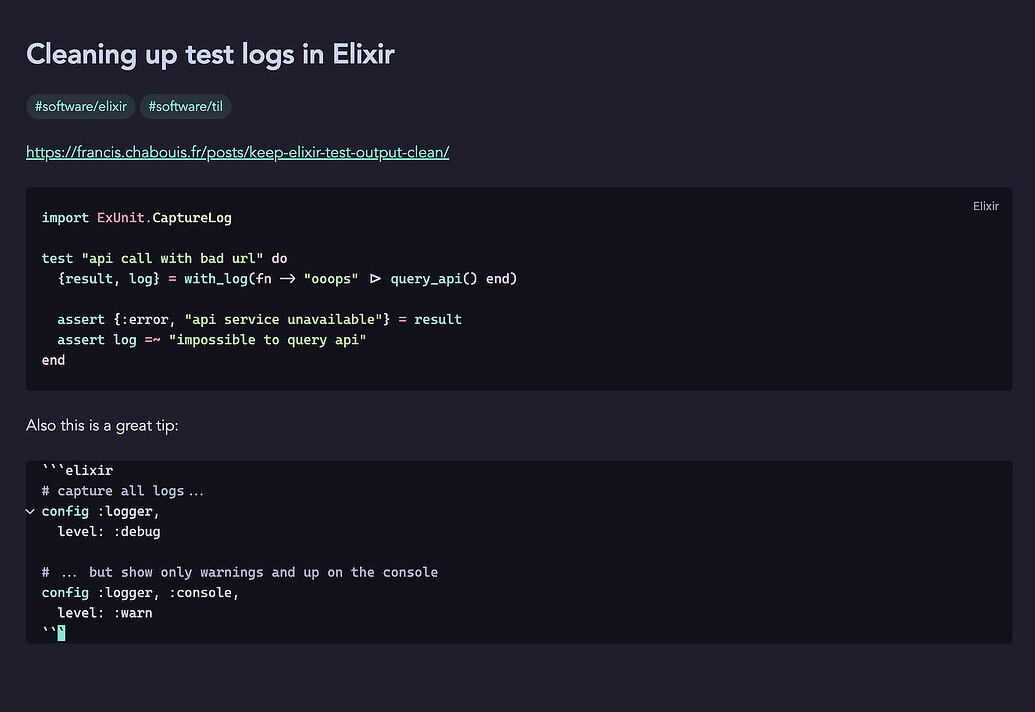 Elixir syntax highlighting is not available - Bug graveyard - Obsidian ... Elixir syntax highlighting is not available - Bug graveyard - Obsidian ...
