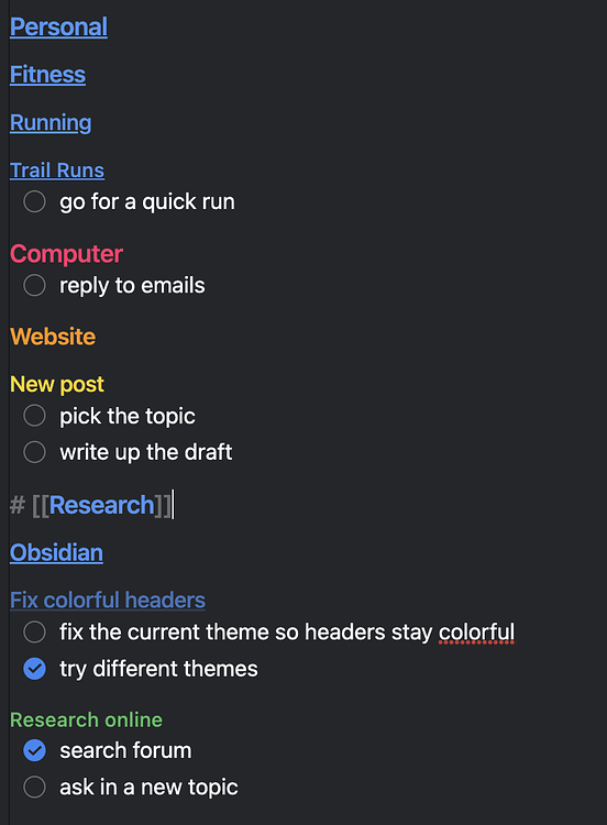 Keep colorful headings when they're links? - Custom CSS & Theme Design ...