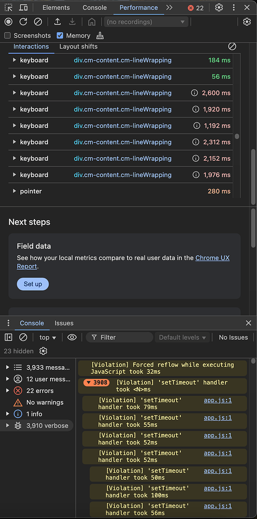 Bug report：Constant large memory footprint - Help - Obsidian Forum