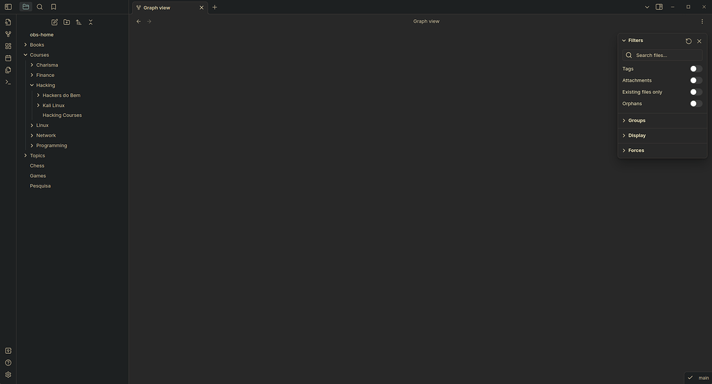 My Graph View doesn't open - Help - Obsidian Forum