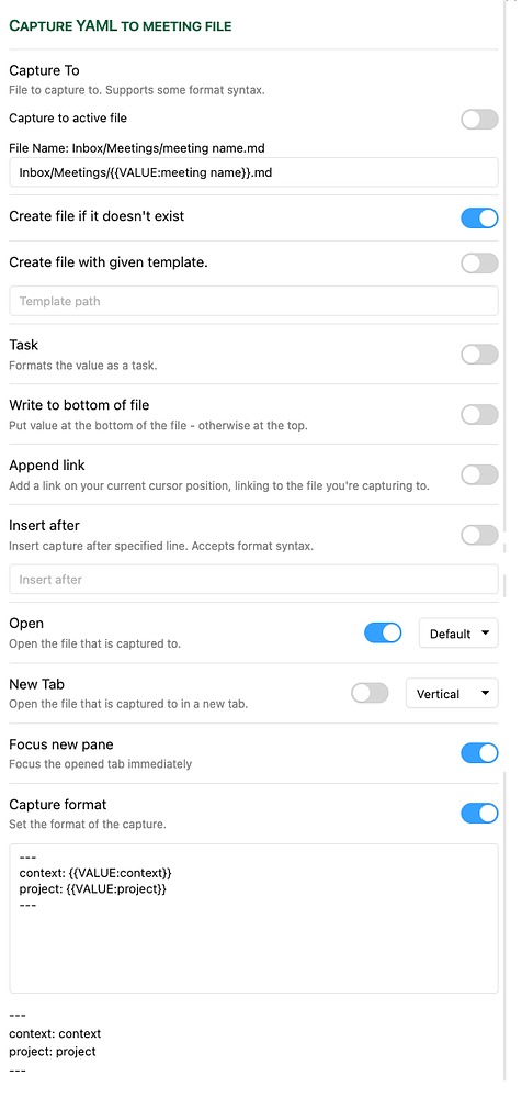 How to do a capture + template using QuickAdd, or...? - Resolved help - Obsidian Forum