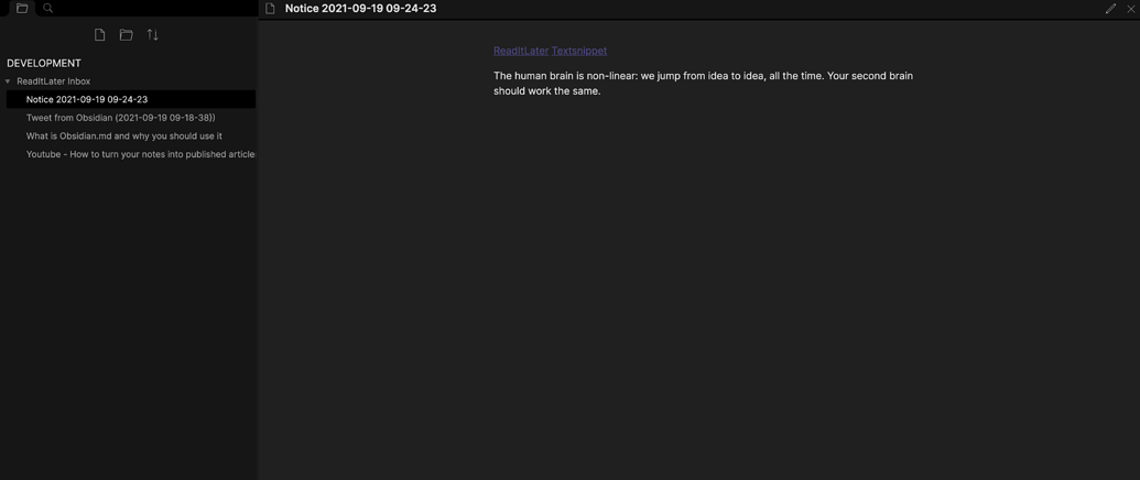 ReadItLater plugin - Share & showcase - Obsidian Forum