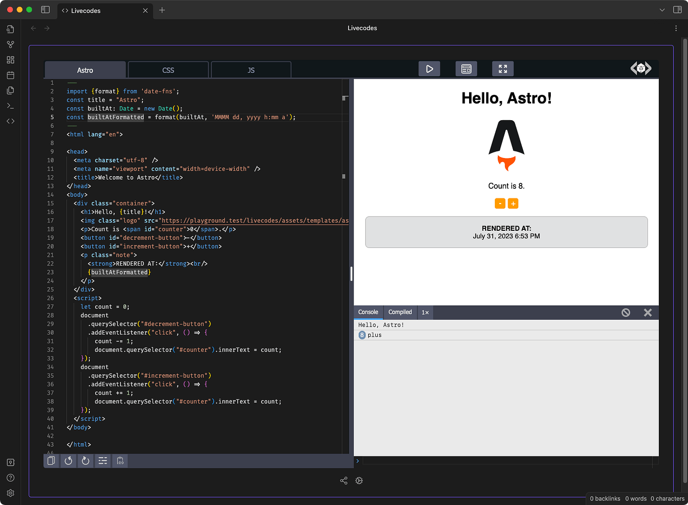 Javascript IDE within Obsidian - Developers: Plugin & API - Obsidian Forum