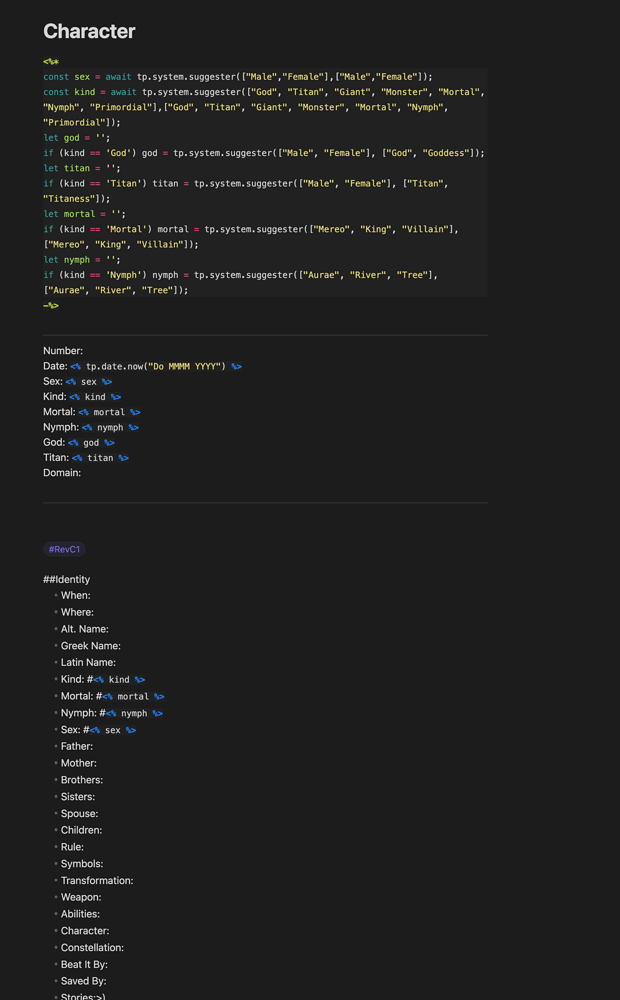 Templater Syntax issue - Help - Obsidian Forum