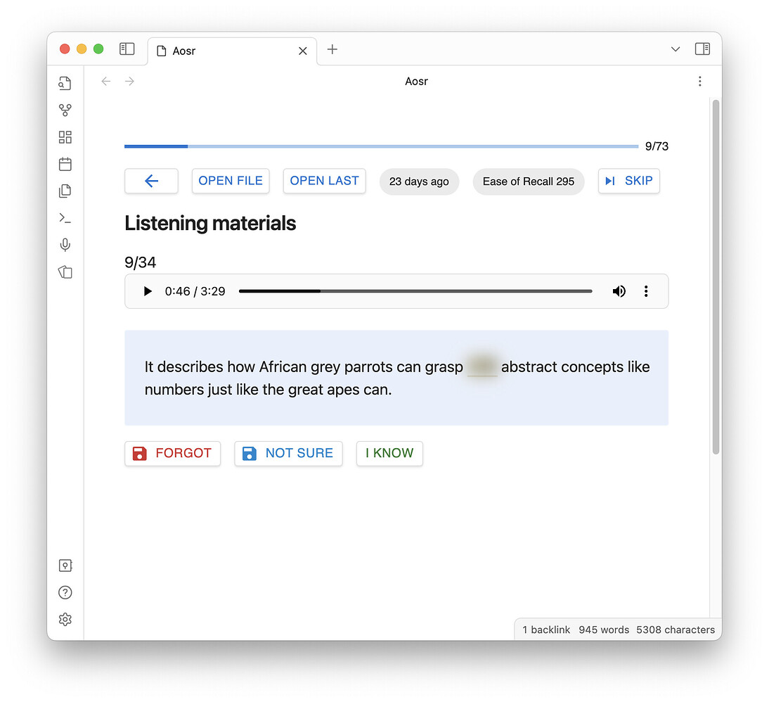 Native Flashcard Feature: Enhancing Knowledge Acquisition and Retention / Spaced Repetition ...