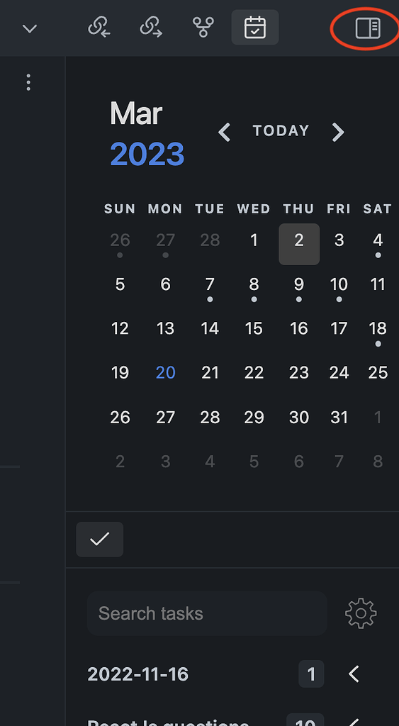 Collapse the right drawer on Obsidian - Help - Obsidian Forum