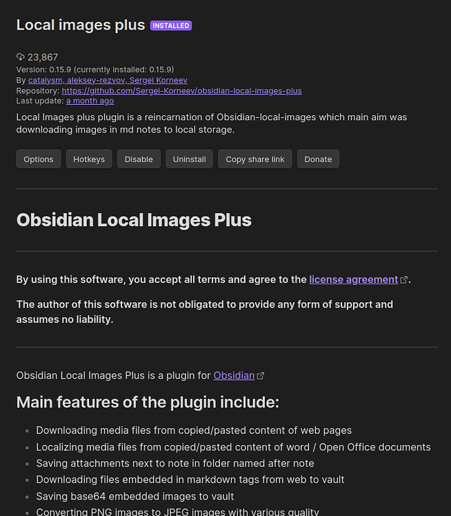 Automatically download pictures to the attachment folder - Bug graveyard - Obsidian Forum