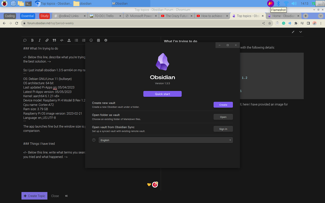 Resizing the window - Help - Obsidian Forum