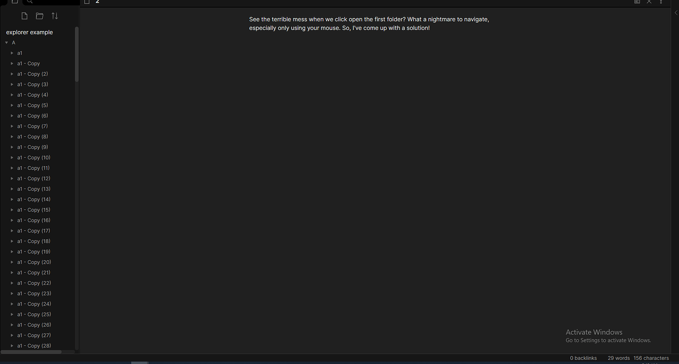 Please make this a core feature in obsidian, windows/linux/mac-like ...