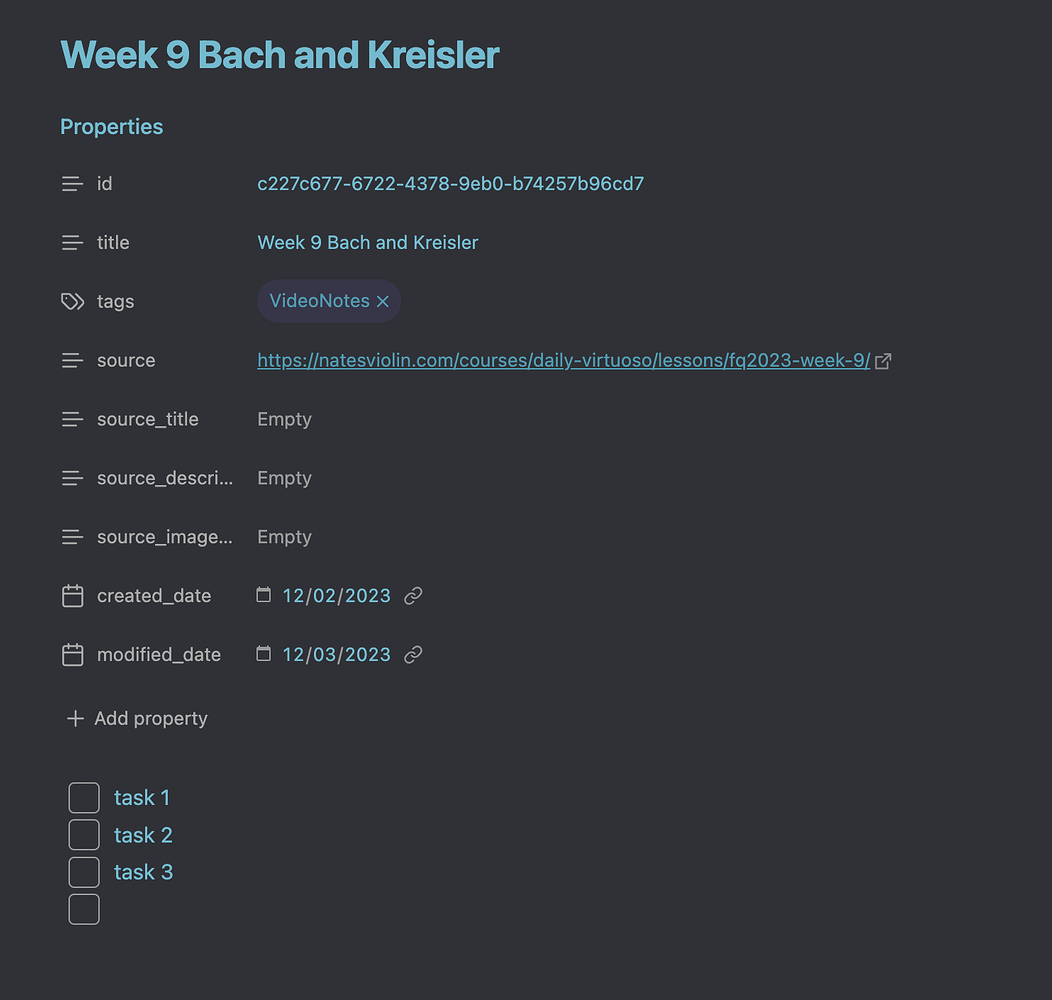 Noobie: How Can I Elegantly Consolidate Notes to a Single Page - Help ...
