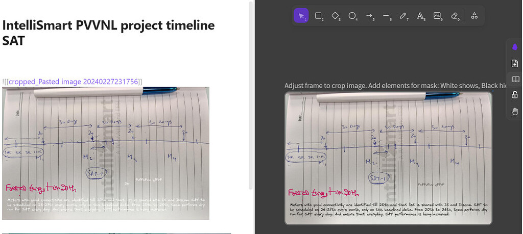 How to annotate the existing images in a note quickly without the need ...