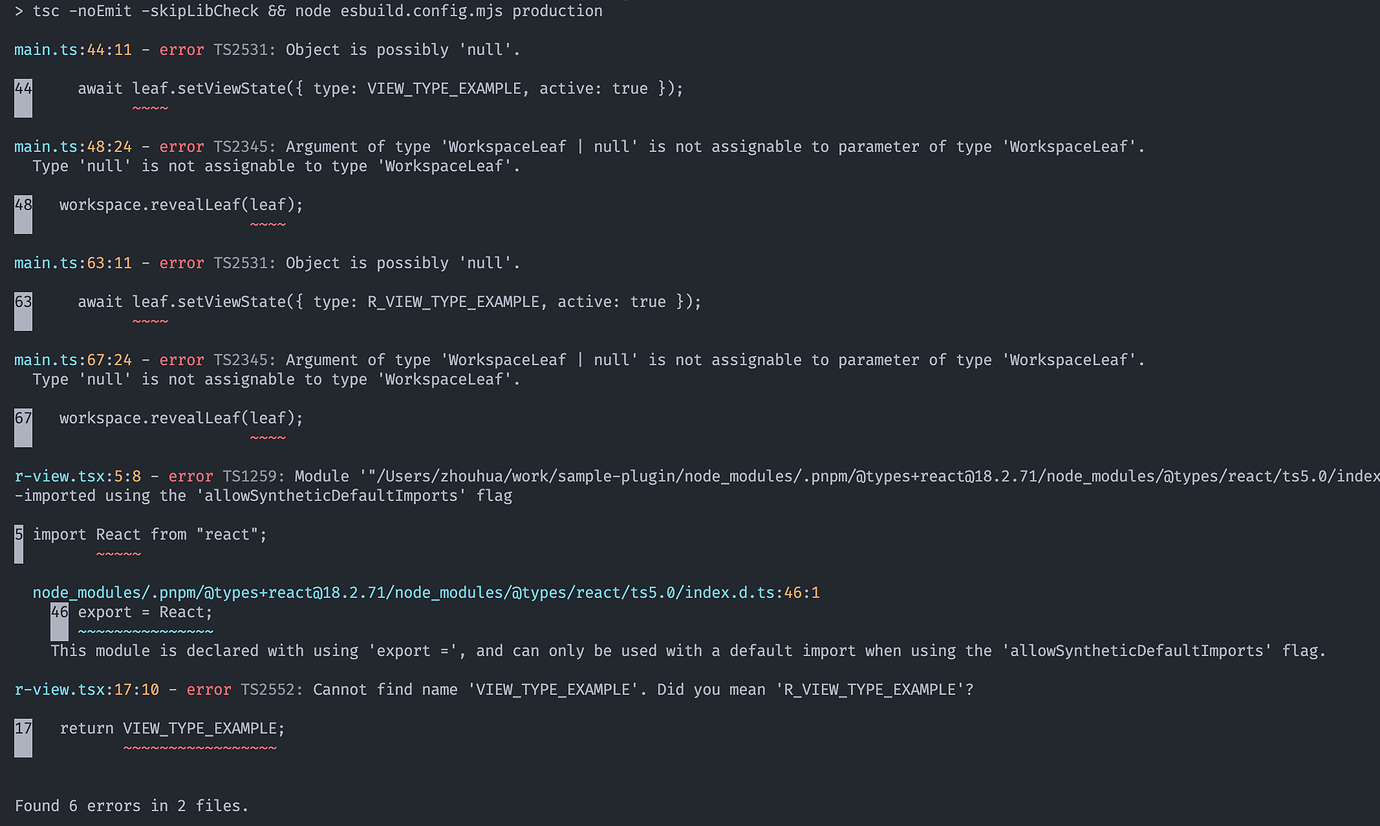 React example not work - Developers: Plugin & API - Obsidian Forum