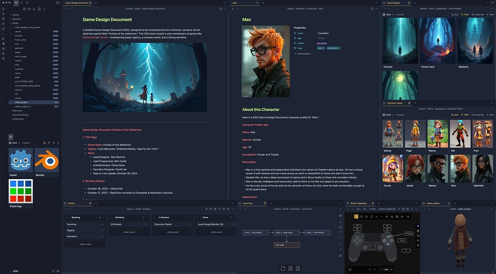 Game Design Document Vault Template for $5 - Share & showcase ...