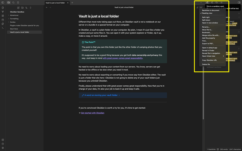 Pin Tab Menu Option Missing After Upgrade To 153 Bug Graveyard Obsidian Forum 