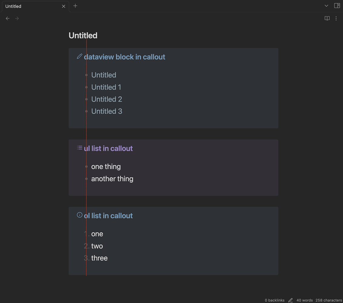 How can I reduce indentation space in callout? Plugins = Dataview, Style Settings, Minimal Theme ...