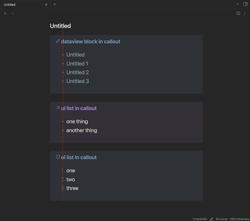 How can I reduce indentation space in callout? Plugins = Dataview, Style Settings, Minimal Theme ...