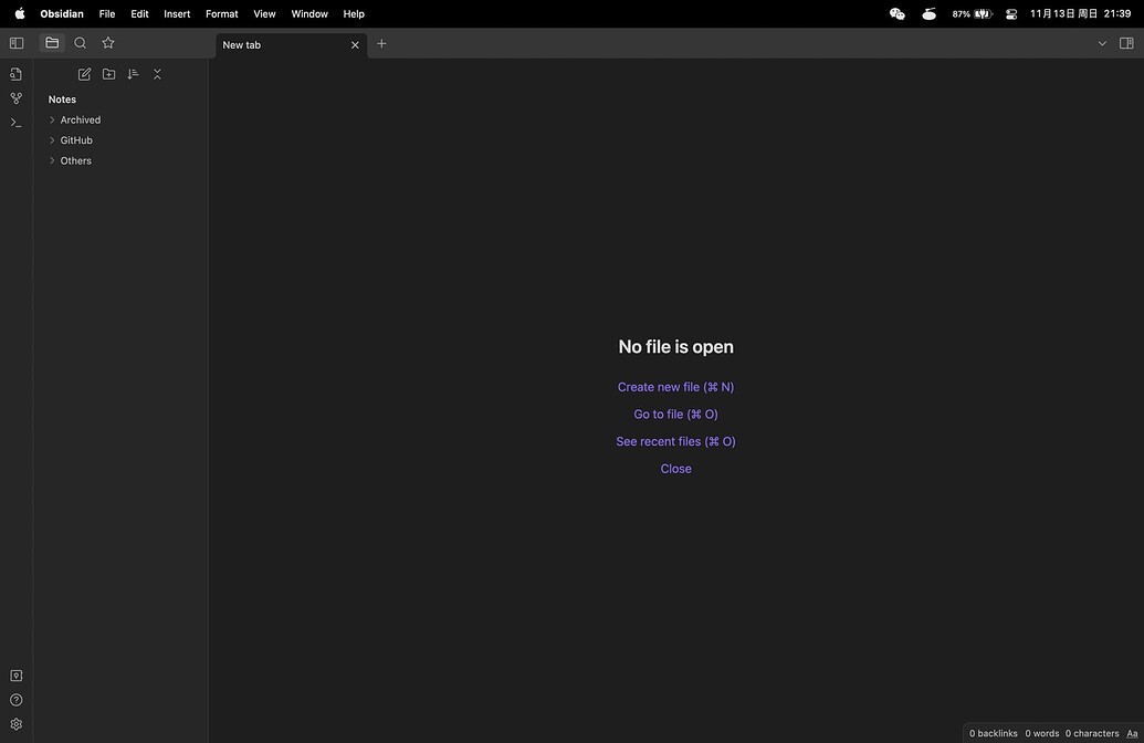 Make translucent window available in fullscreen (macOS) - Feature requests - Obsidian Forum