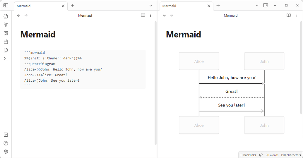 Mermaid Theme needs to mirror Obsidian Theme - Basement - Obsidian Forum