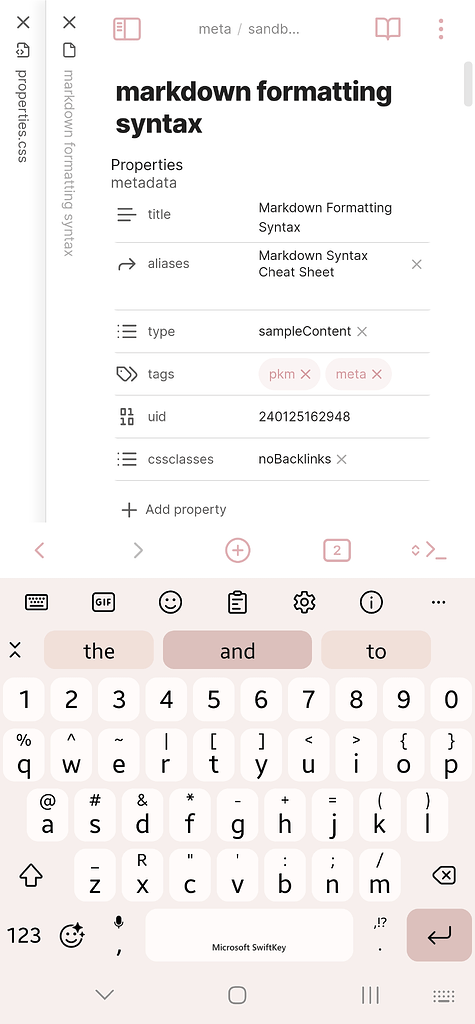 Properties Heading CSS - Custom CSS & Theme Design - Obsidian Forum Properties Heading CSS - Custom CSS & Theme Design - Obsidian Forum