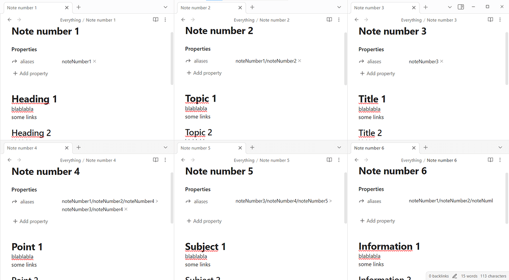 Create an hierarchical list of notes - Help - Obsidian Forum