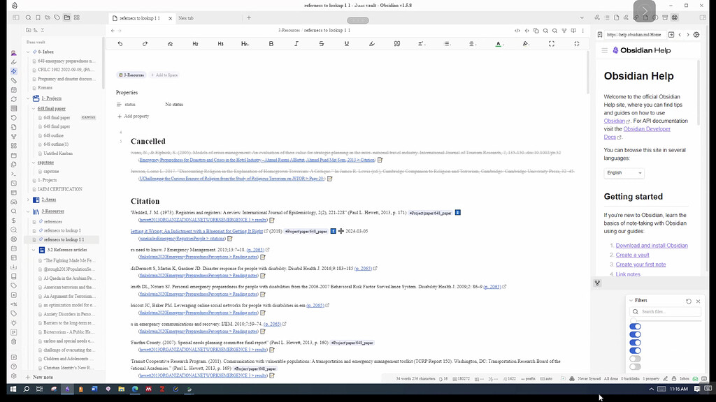 Where is box for task on the windows query - Help - Obsidian Forum