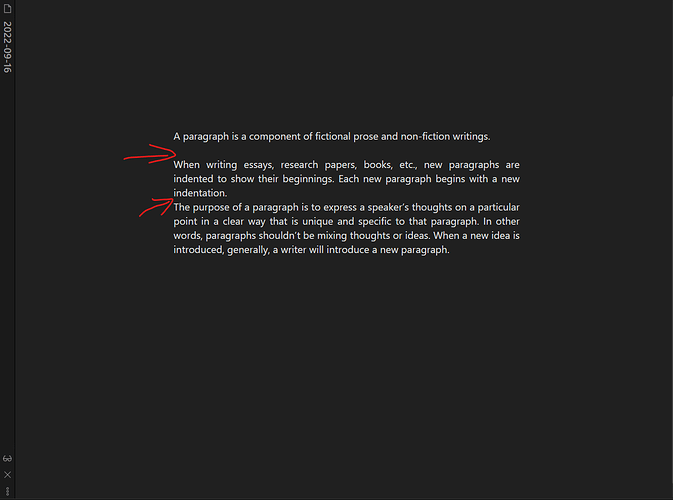 Increase Space Between Paragraphs Help Obsidian Forum