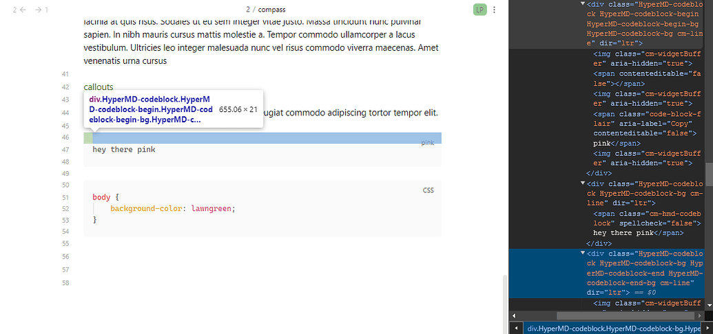 Is it possible to style code blocks in Source mode based on block's language? - Custom CSS ...