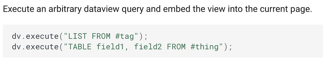 Dataview Reuse Dql Queries Plugins Ideas Obsidian Forum