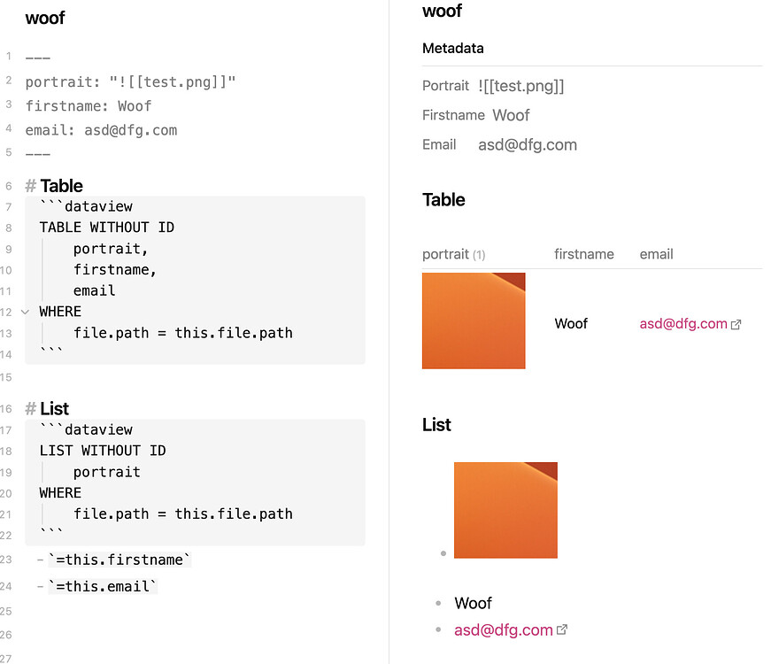 How Do You Dynamically Embed A Picture Tied To A Metadata Value Help