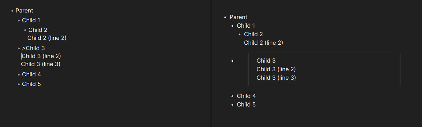 Editor/Live Preview: Support quotes/quotation in list items - Bug ...