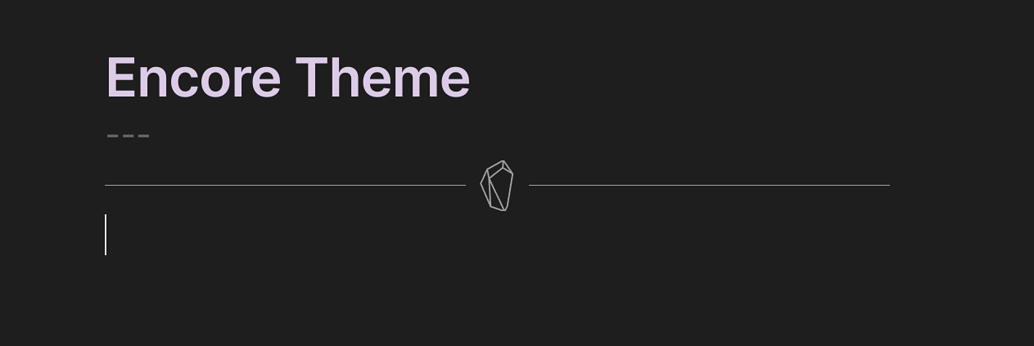 More types of horizontal rule - Feature requests - Obsidian Forum
