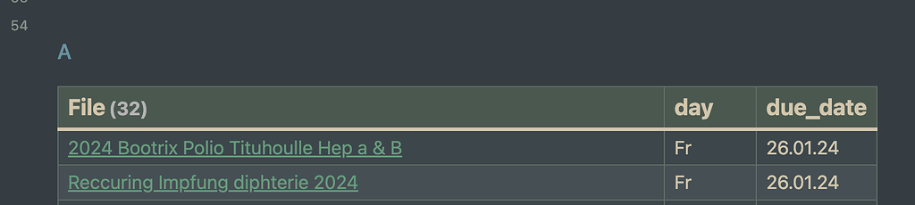 Dataview With Grouping As Header Help Obsidian Forum 