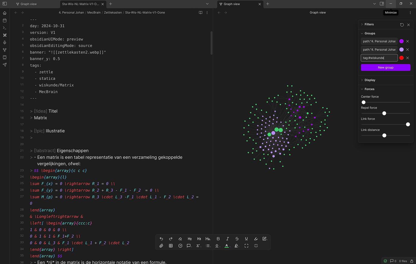 Use tags for coloring in graph view - Help - Obsidian Forum