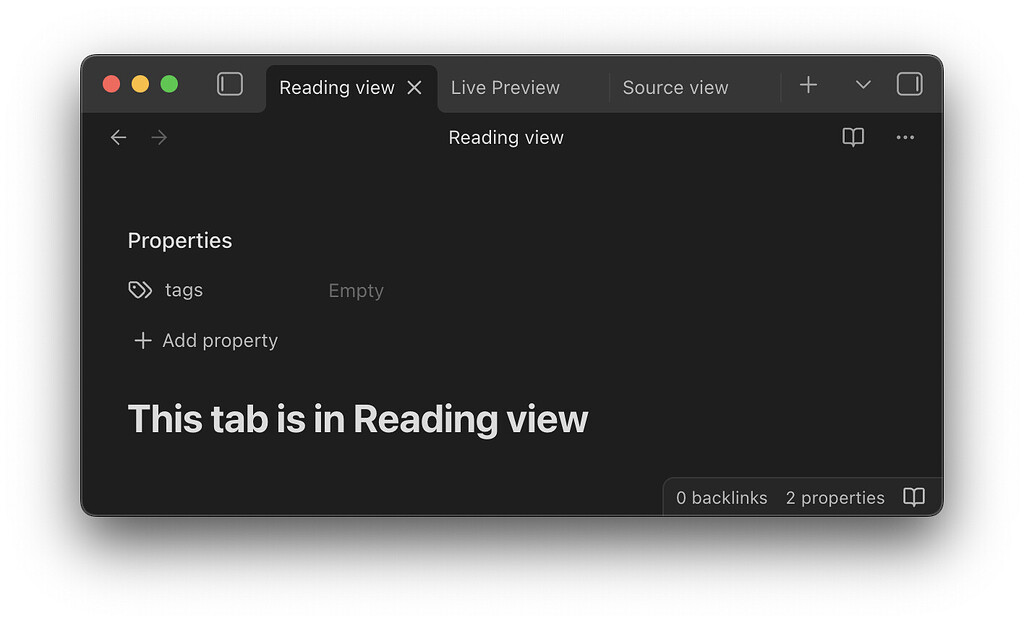 Button to switch view in tab title bar reflects current view - Share ...