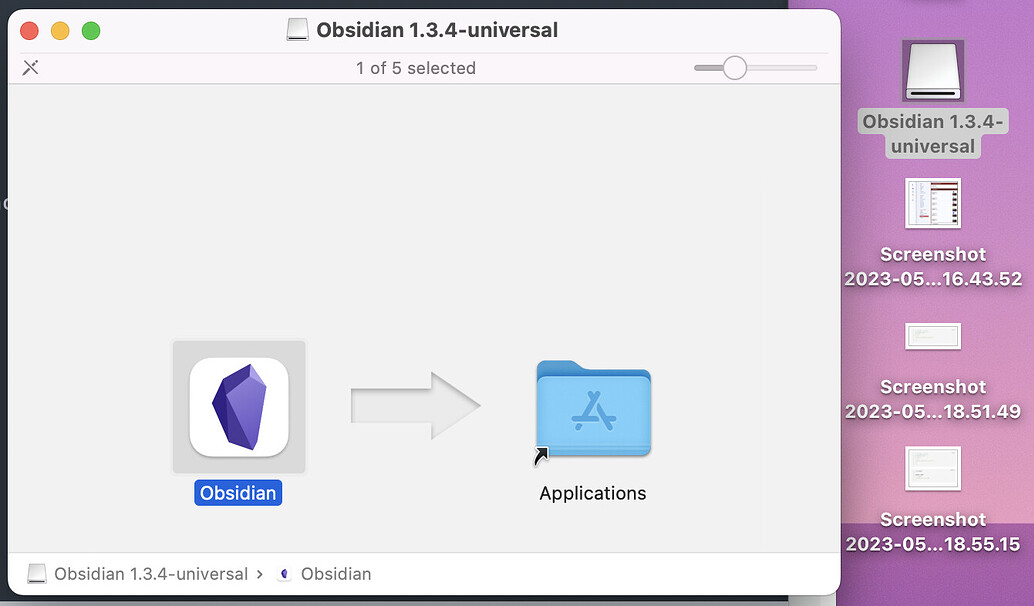 Obsidian Disk Icon on Desktop (mac) - Help - Obsidian Forum
