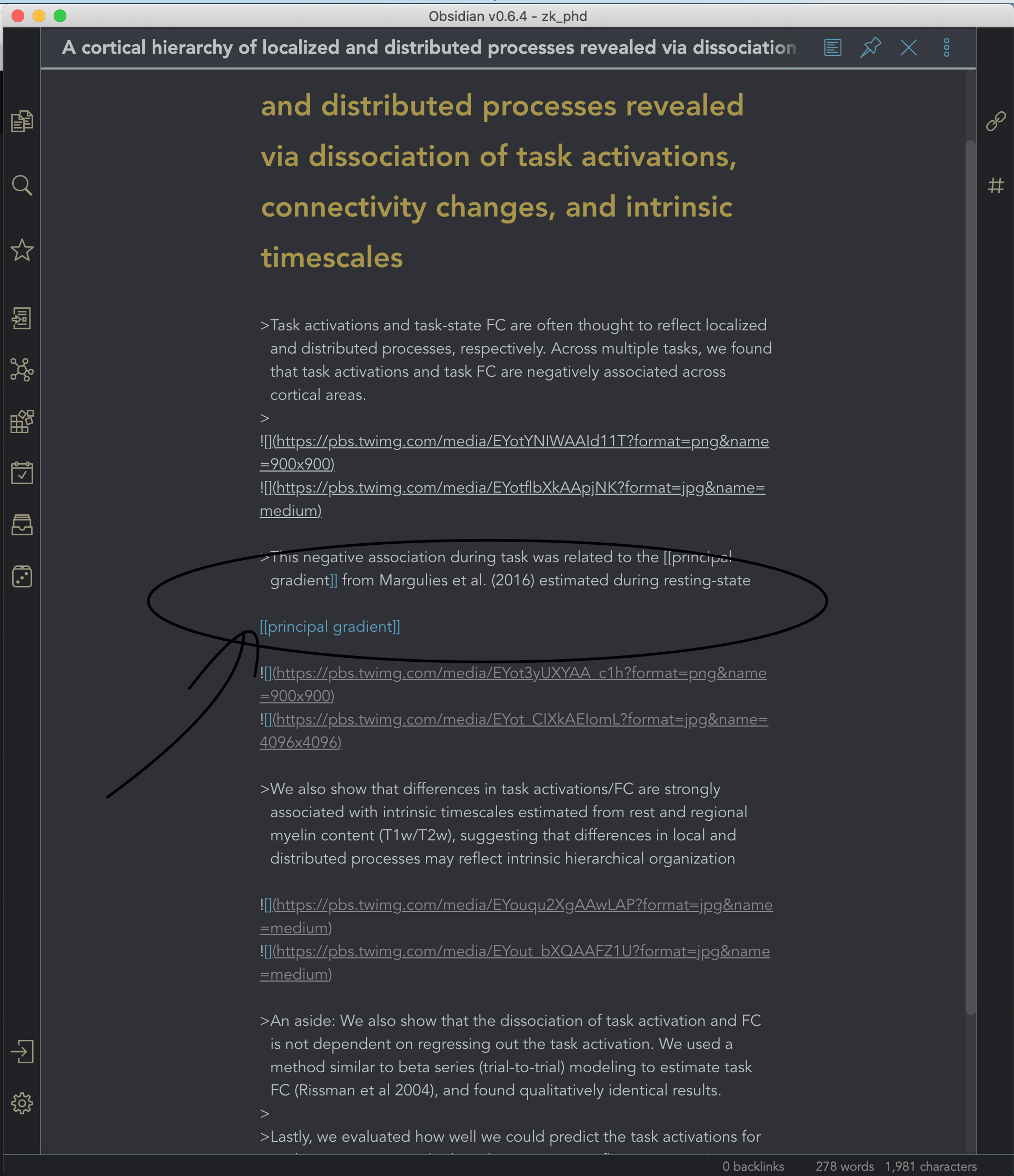 doesn't work inside quotes in some themes - Bug graveyard - Obsidian Forum