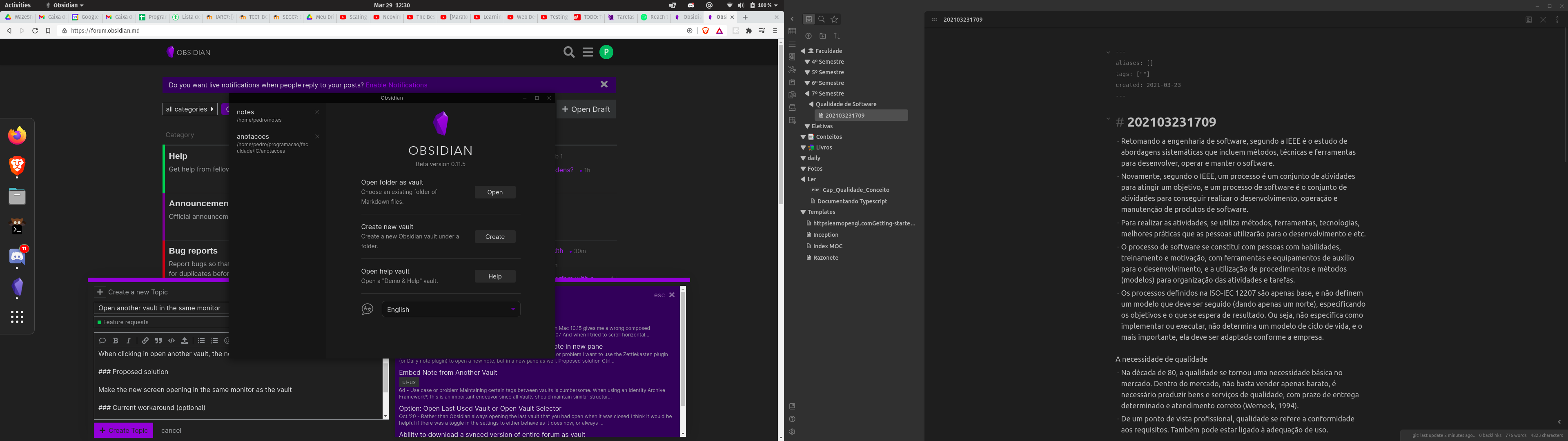 Open Vault picker in the same monitor as active vault - Feature ...