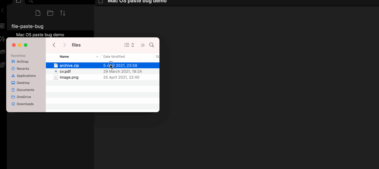  macOS Pastes File Names From Finder Instead Of Adding Files To Notes