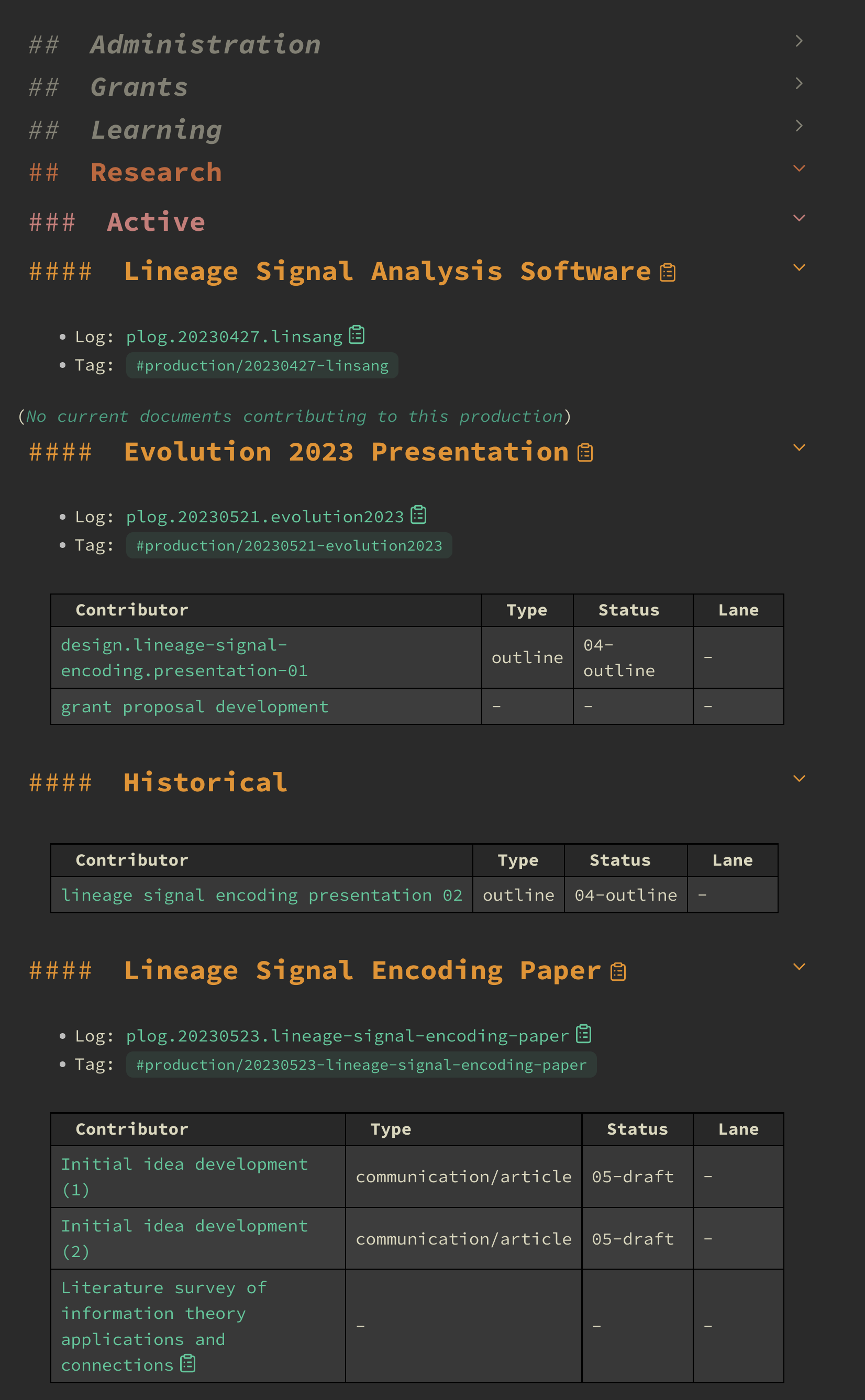 Headers generated with dataviewjs not shown in outline - Help ... Headers generated with dataviewjs not shown in outline - Help ...