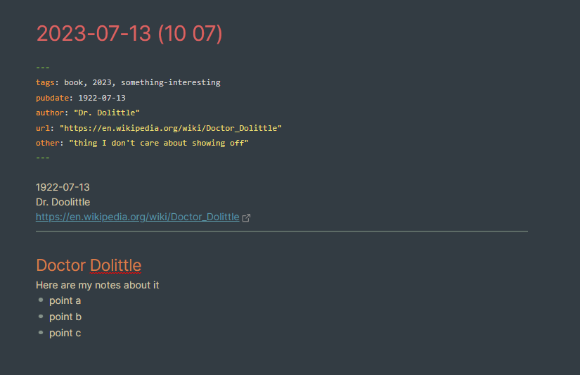 Is there a way to show frontmatter in transclusions? - Help - Obsidian Forum