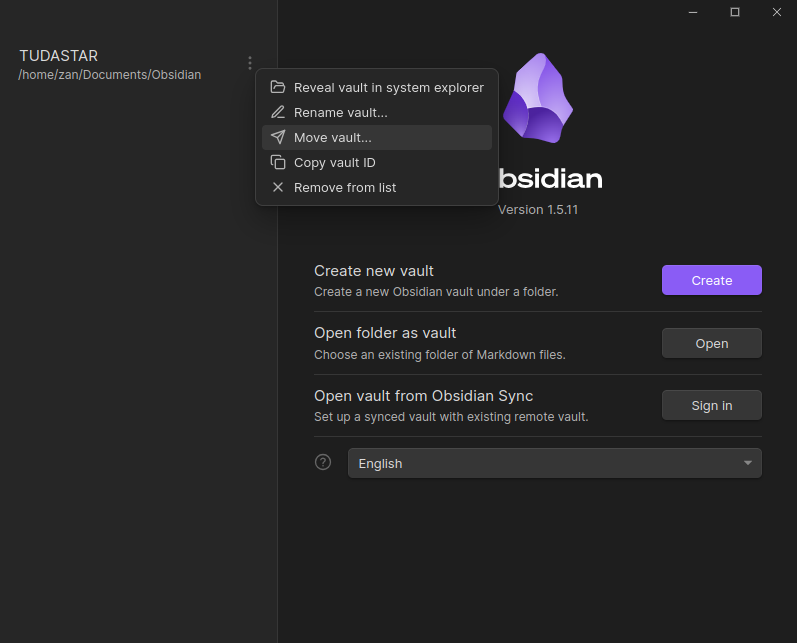 How To Reestablish Obsidian Vault Help Obsidian Forum