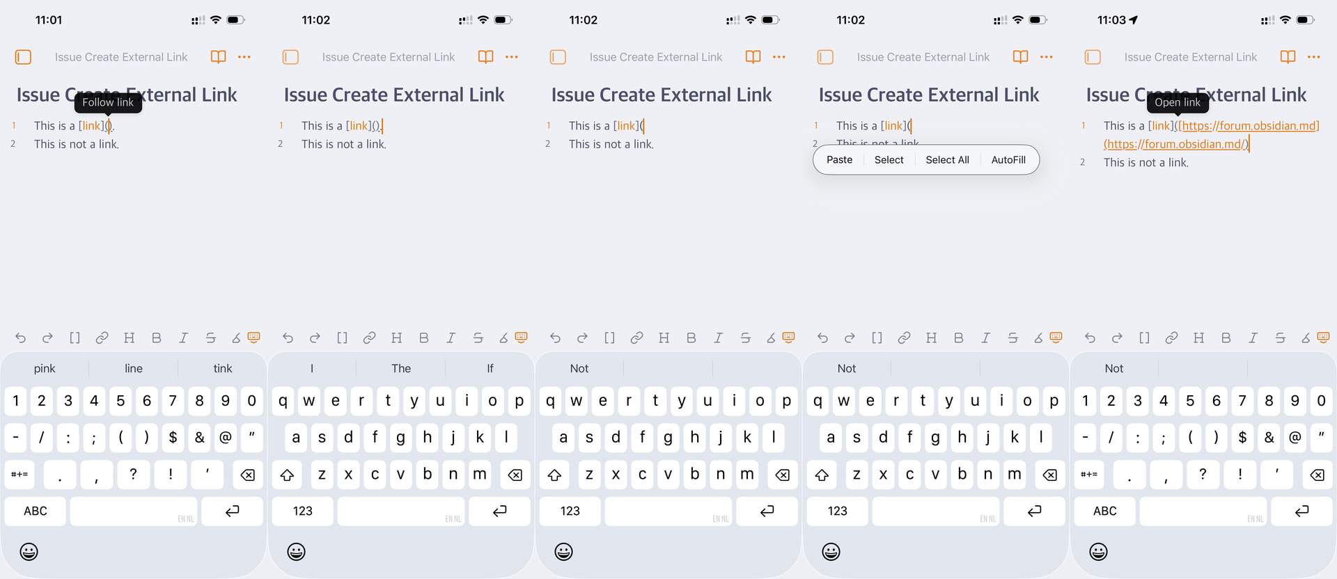 Easier creation of external links on mobile - Feature requests ...