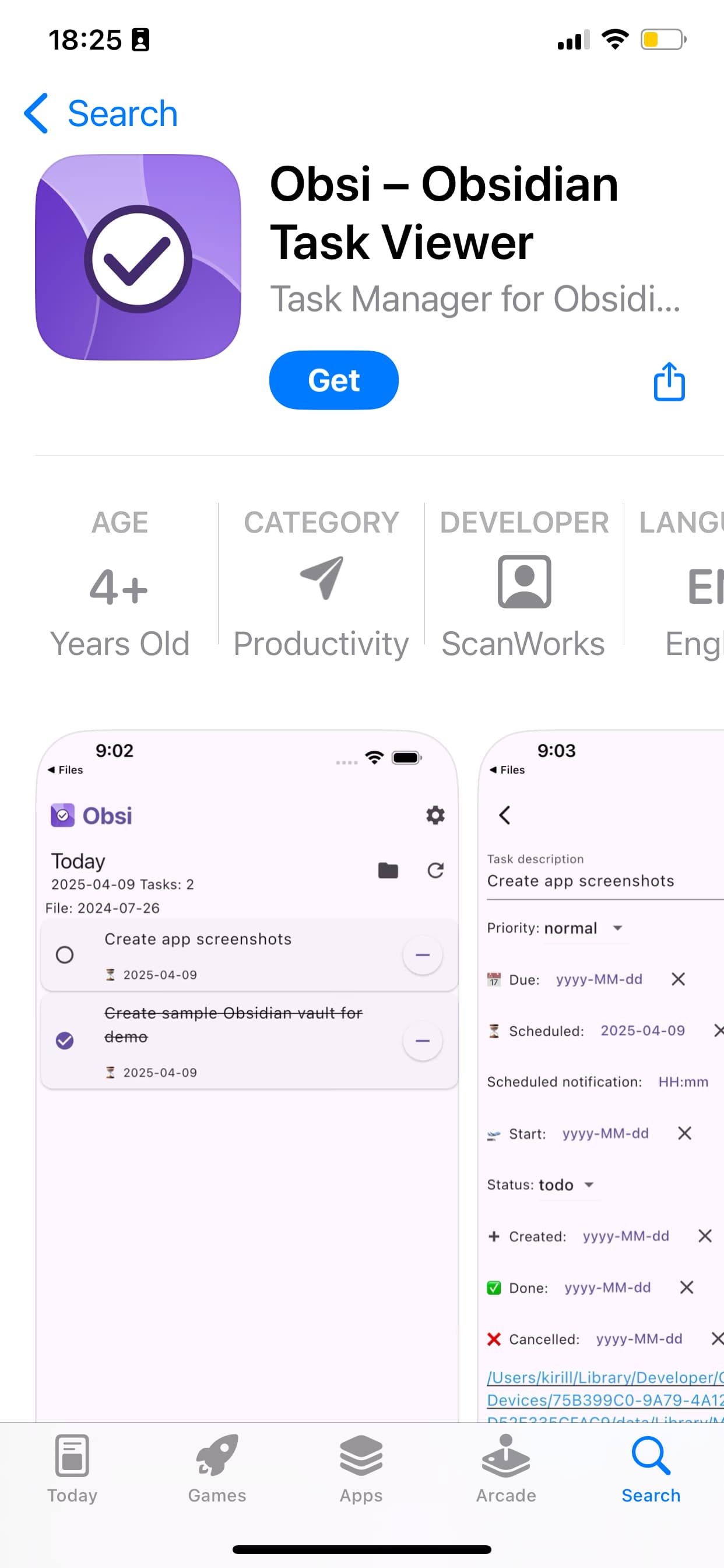 VaultMate (ex Obsi) - App to manage Obsidian tasks on mobile - Page 2 ...