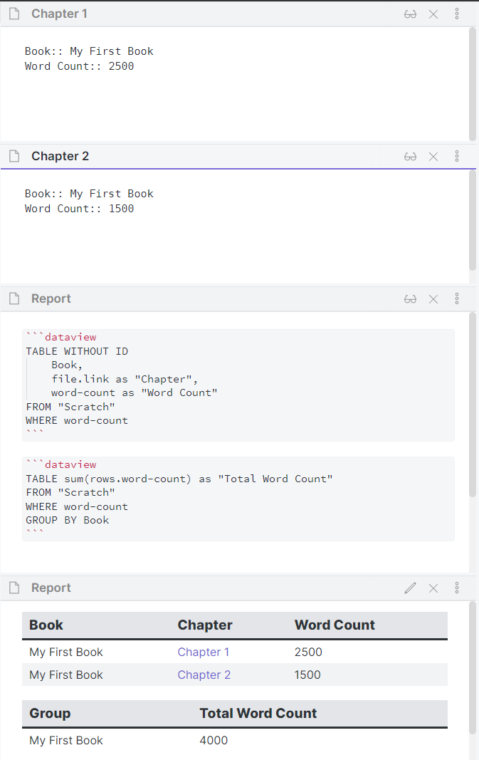 Question About Dataview And Adding Values From One Fields Values 2