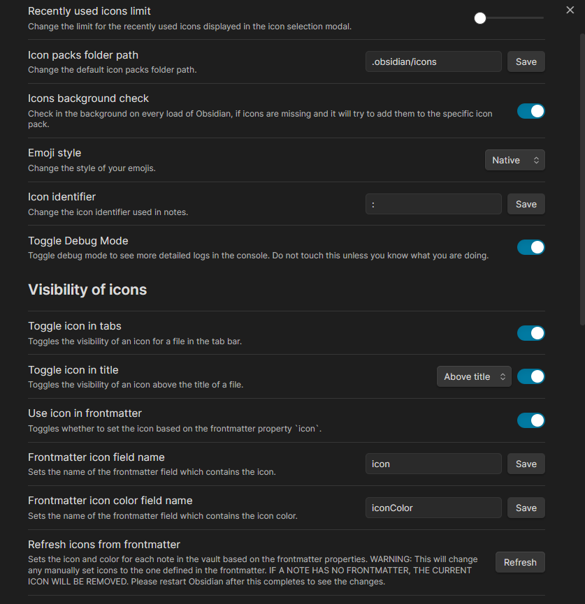 Custom icon obsidian - Help - Obsidian Forum