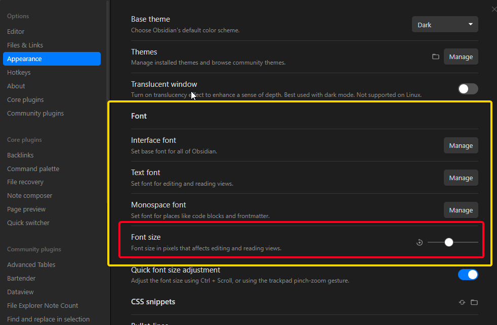 UI Font Size Is So Small That It Makes Obs Unusable For Me Help